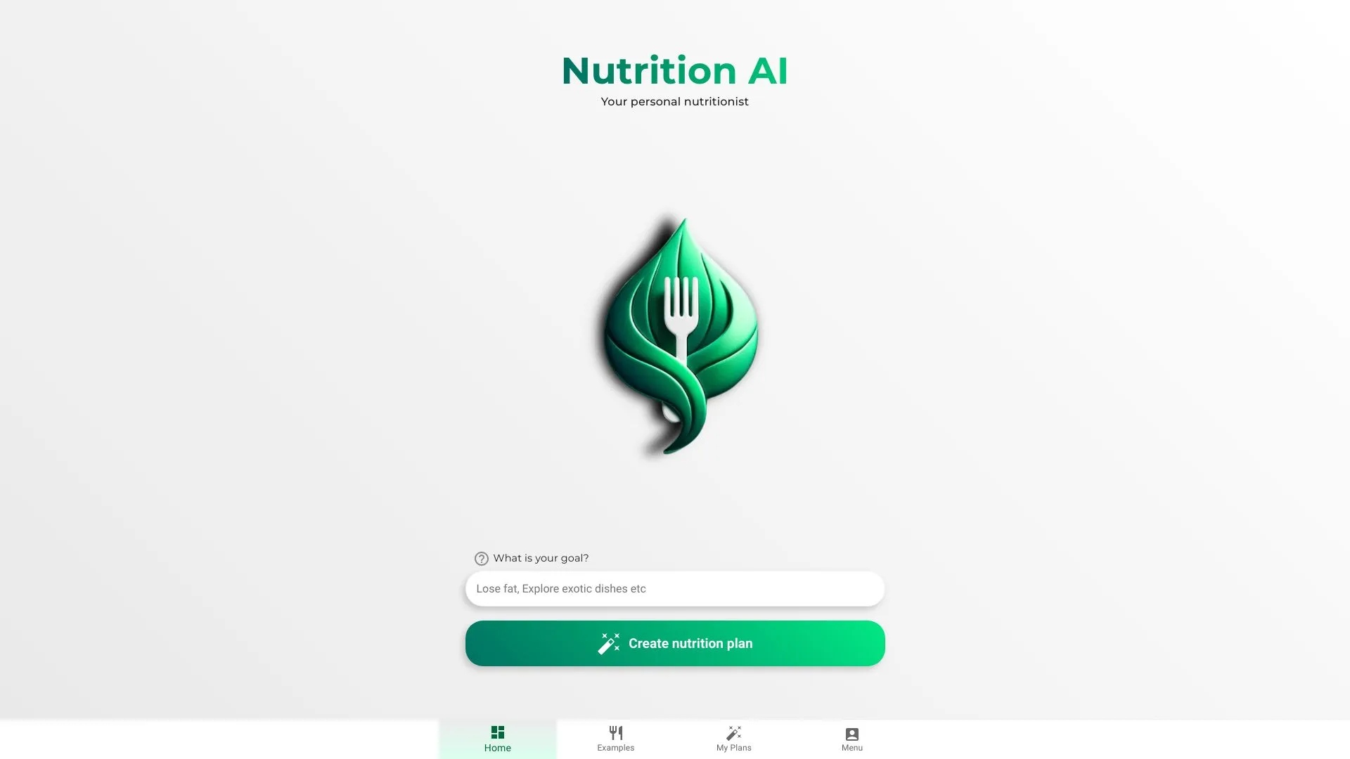 Nutrition AI: Nutricionista Pessoalizado por IA | Creati.ai