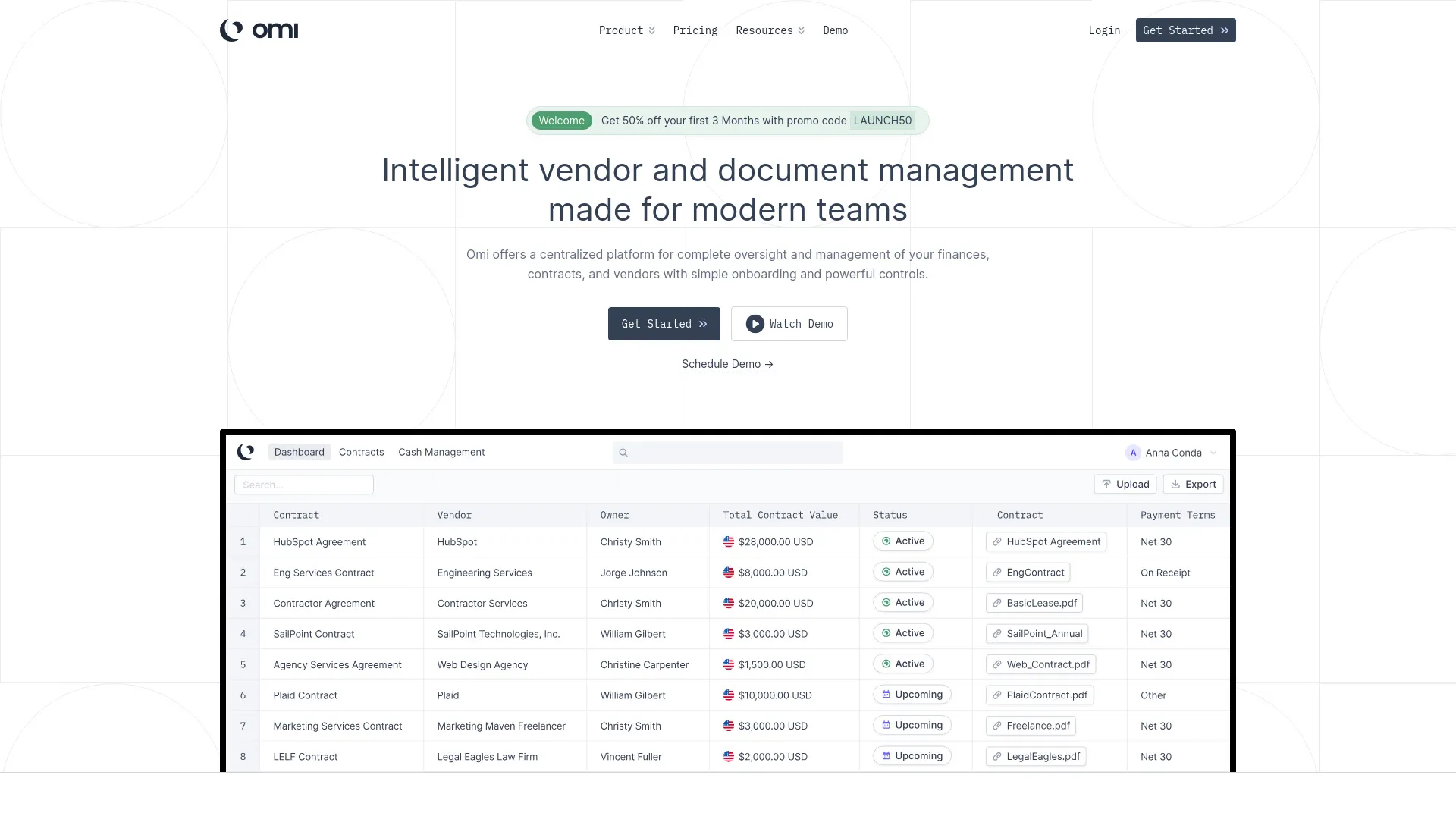 Omi: Simplify Vendor & Document Management | Creati.ai