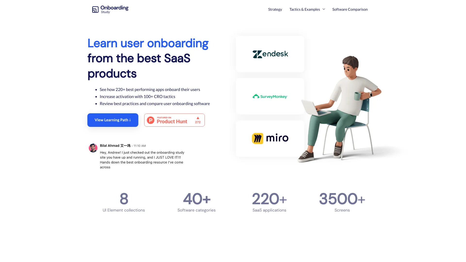 Discover 220+ User Onboarding Flows | Onboarding.studio | Creati.ai