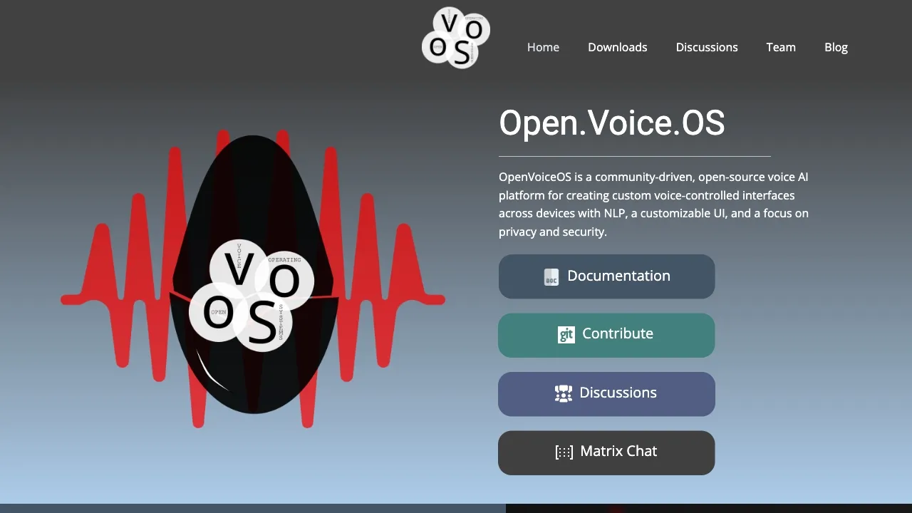 OpenVoiceOS - Open Source Voice AI Platform | Creati.ai