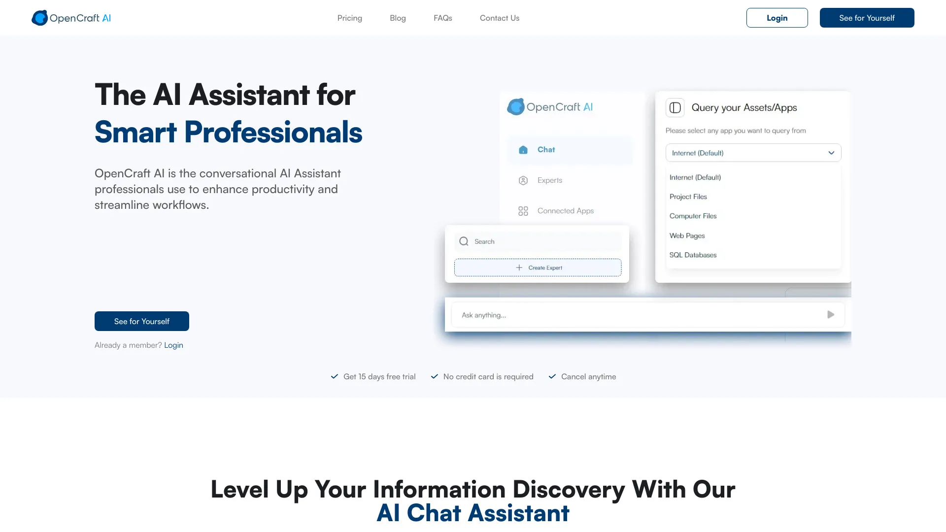 Boost Productivity with OpenCraft AI Chat Assistant | Creati.ai