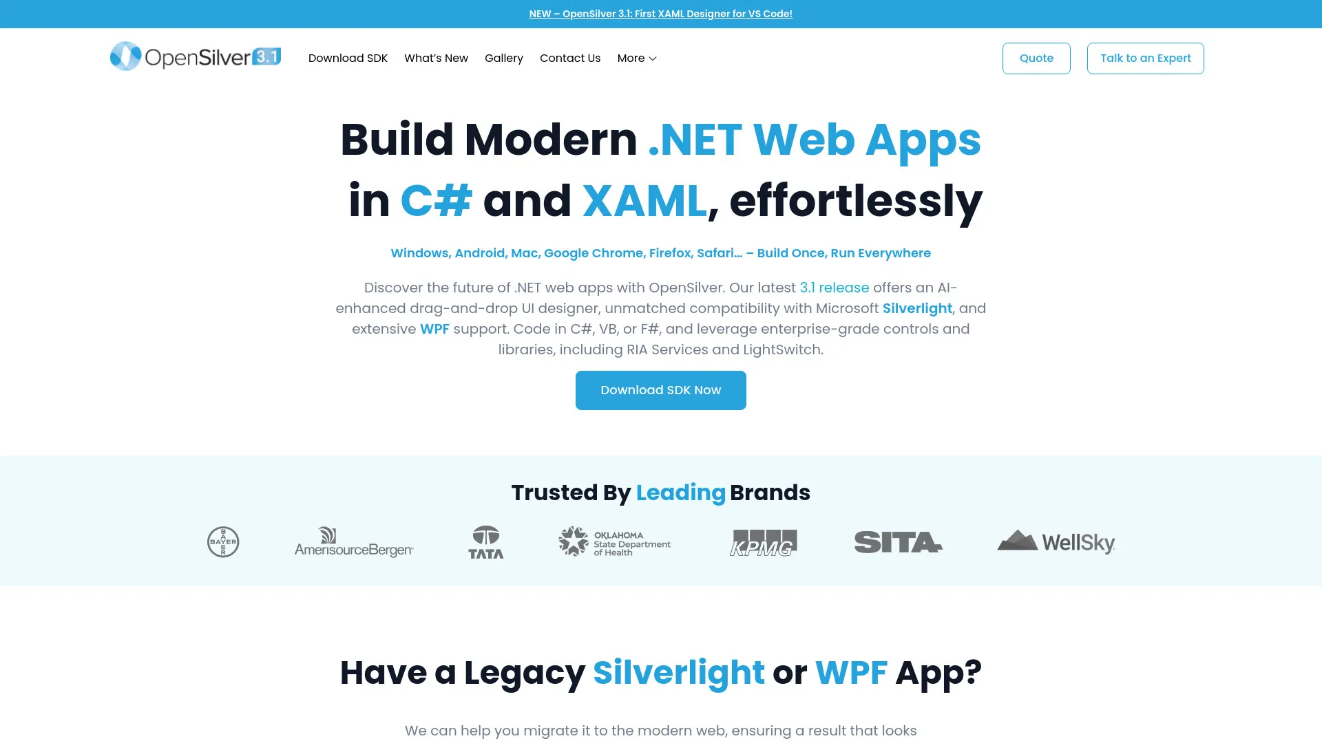 OpenSilver: Modern .NET Web Apps with C# and XAML | Creati.ai