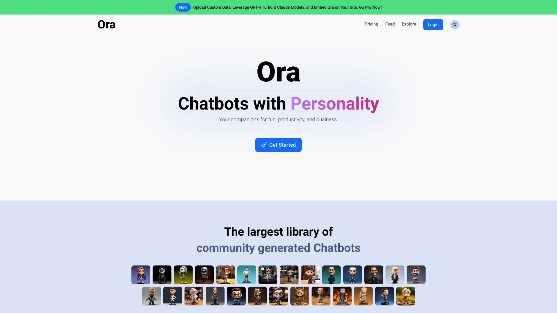 ORA - AI-driven Platform for Custom Chatbots | Creati.ai