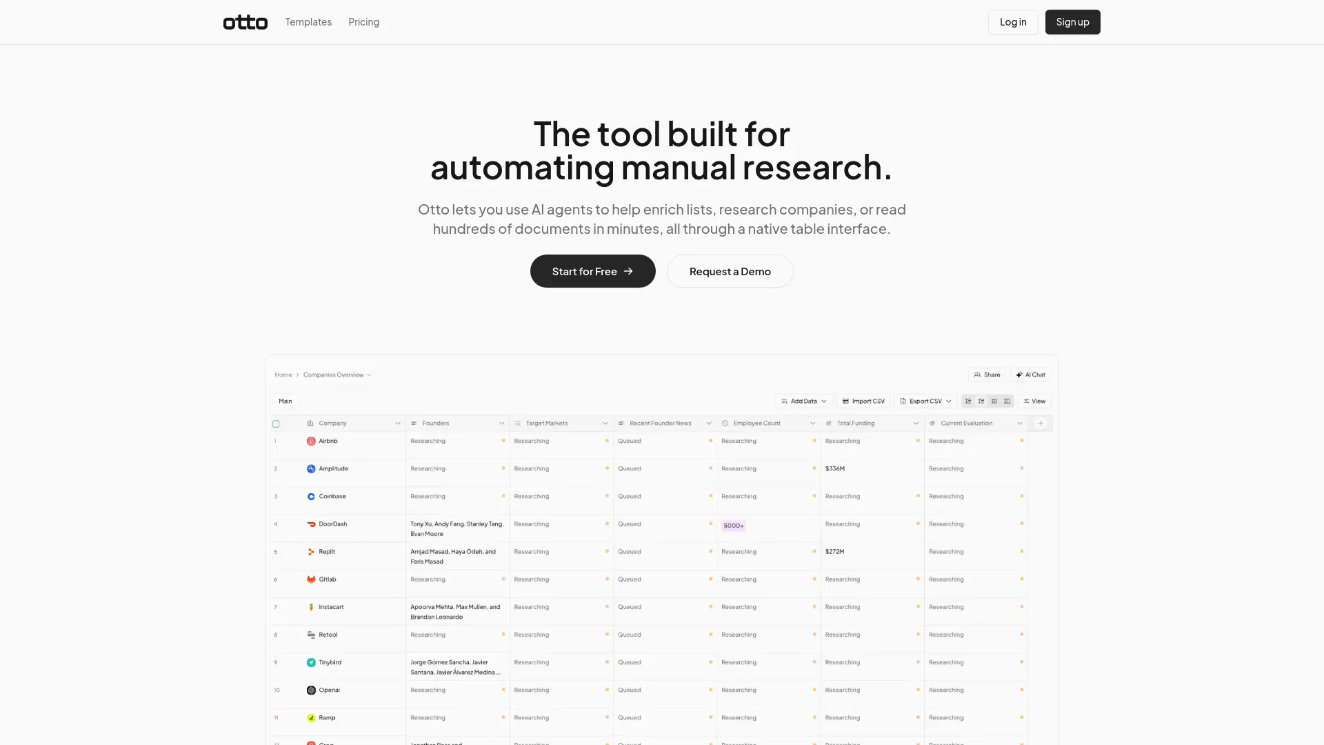 Ottogrid - Automate Manual Research with AI Agents | Creati.ai
