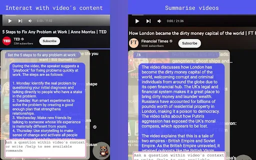 Owlie YouTube Assistant - AI Knowledge Extraction Tool | Creati.ai