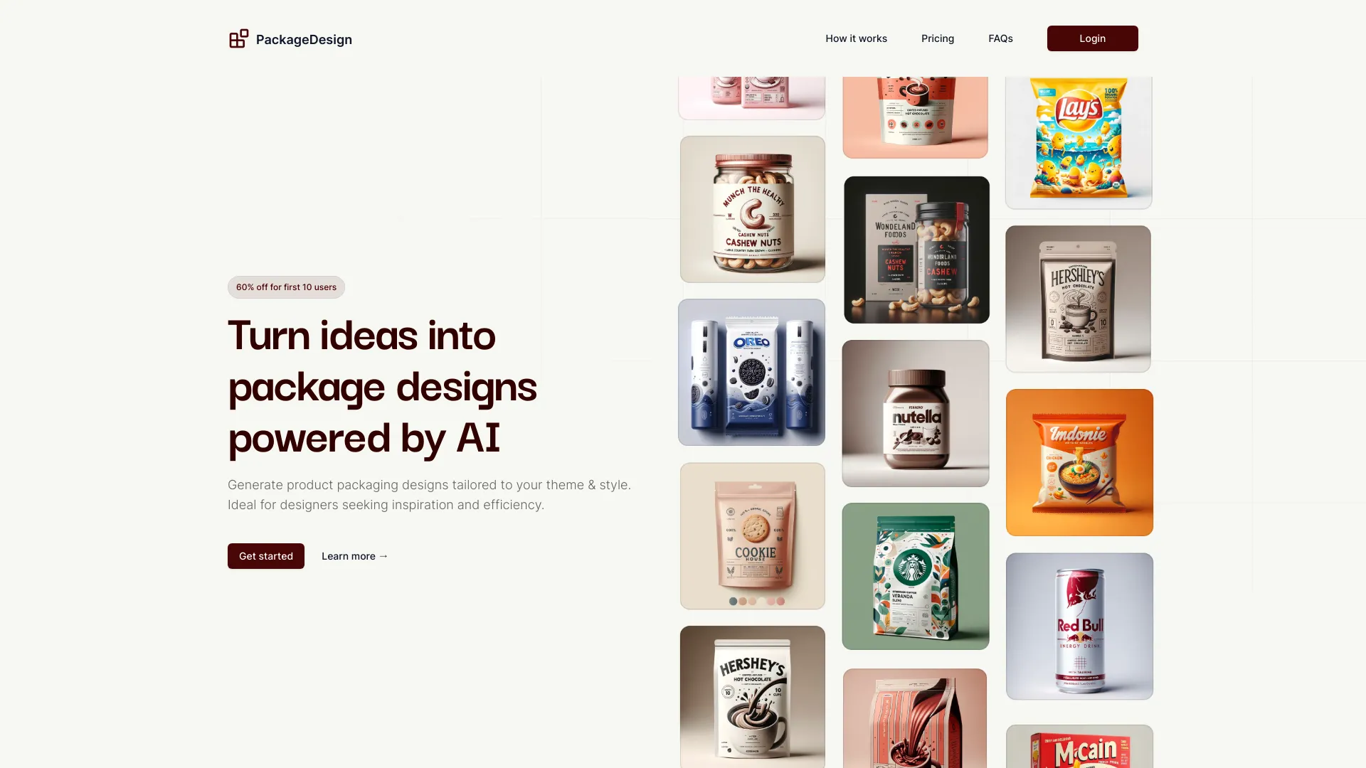 AI-Powered Packaging Design Tool for Creatives | Creati.ai