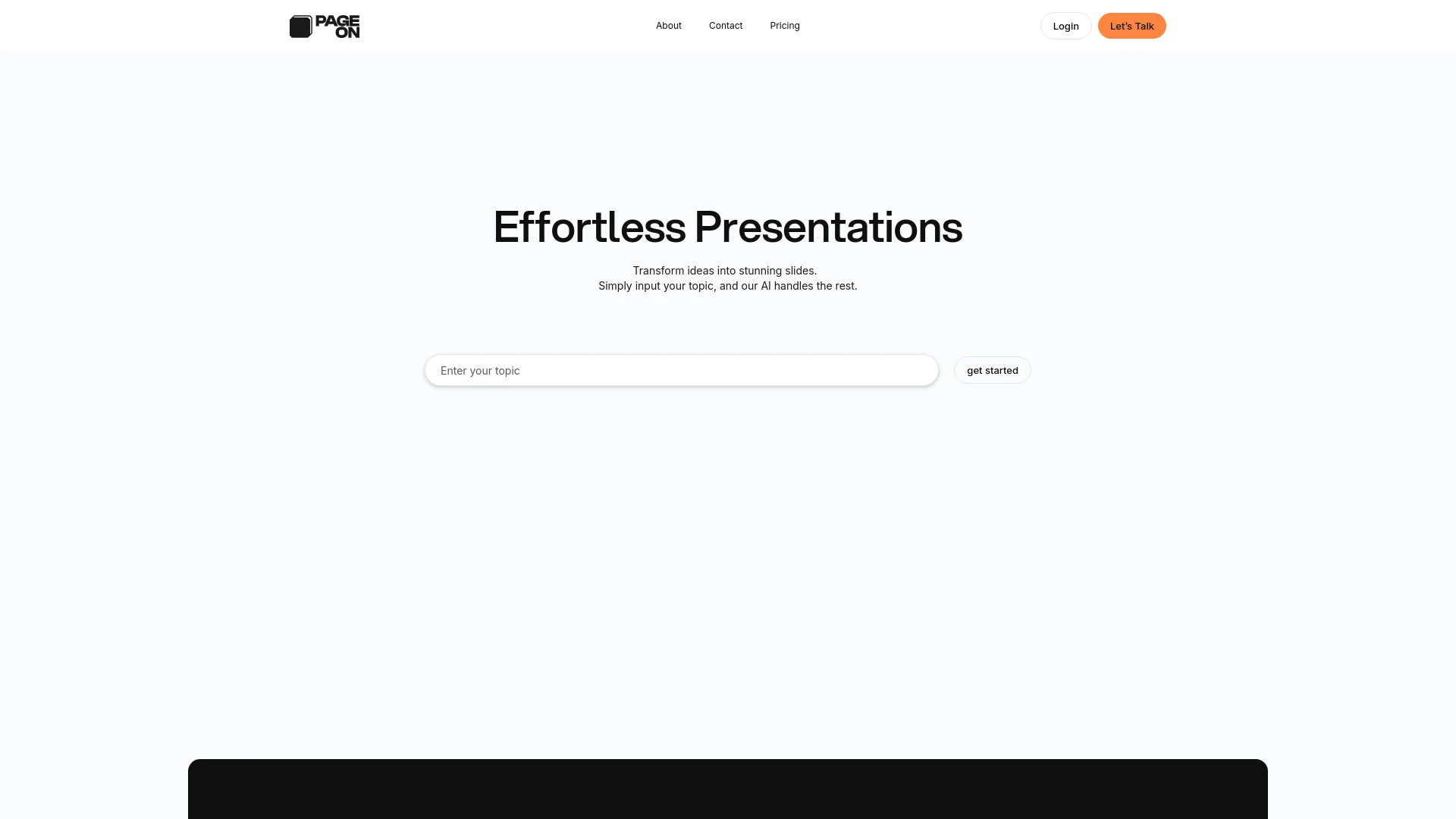 PageOn: AI-Powered Content Creation Tool | Creati.ai