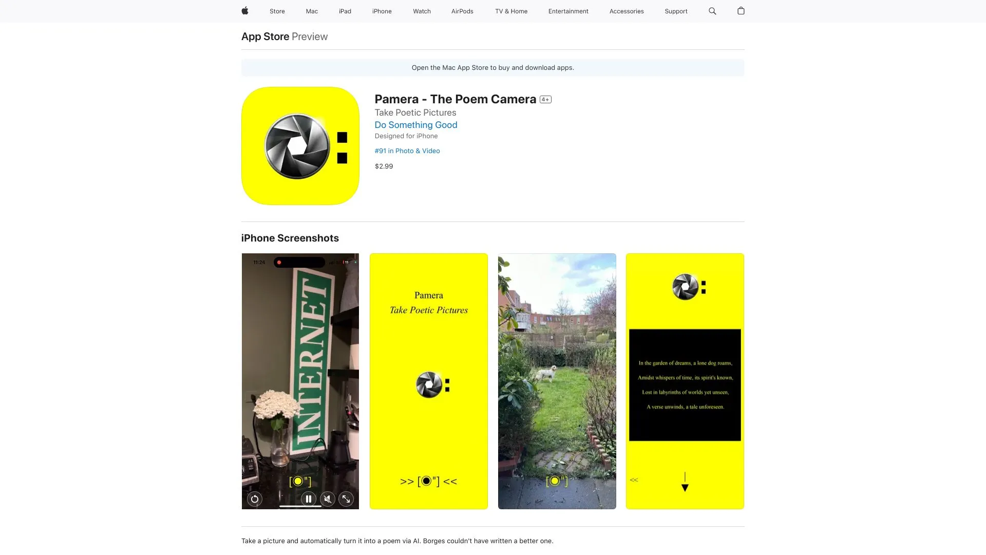 Pamera - Transform Photos into Poems with AI | Creati.ai