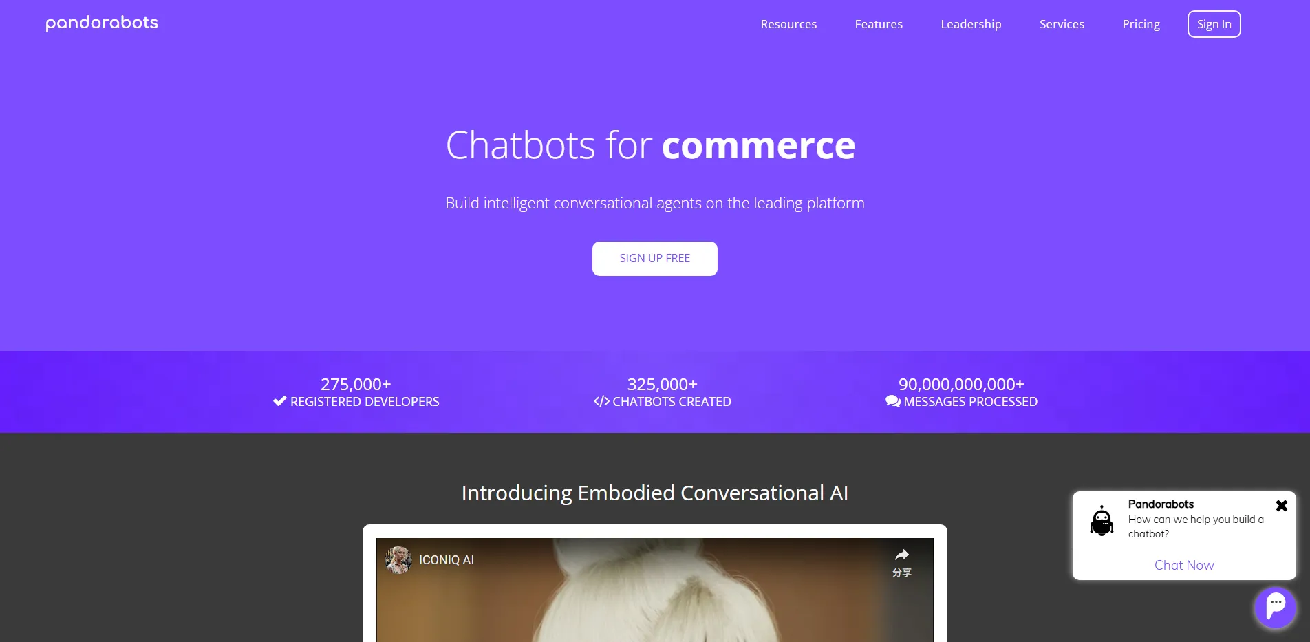 Pandorabots: AI Chatbot Development Platform | Creati.ai
