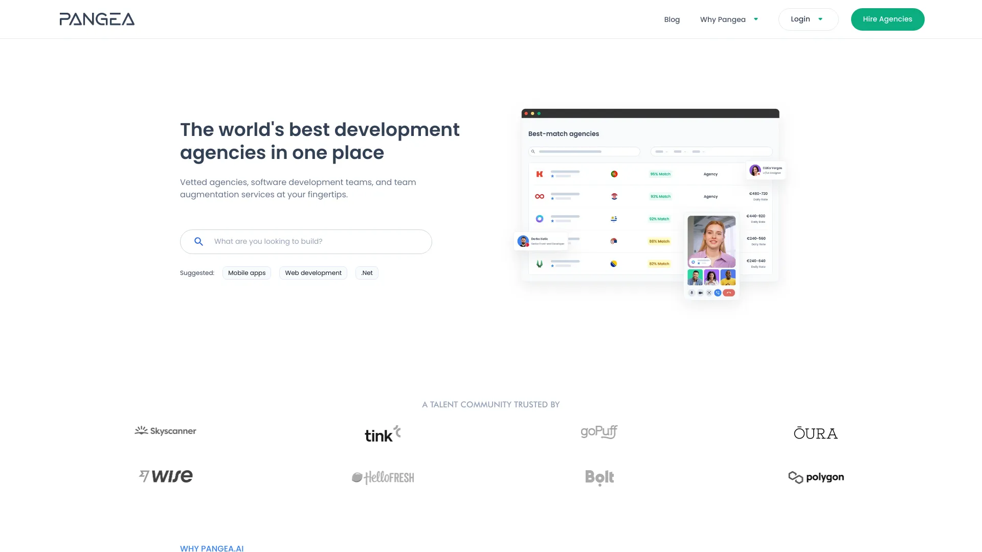 Pangea.ai - Discover and Engage with Vetted Software Vendors | Creati.ai