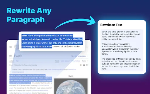 Paragraph Rewriter - Effortless Text Paraphrasing Tool | Creati.ai