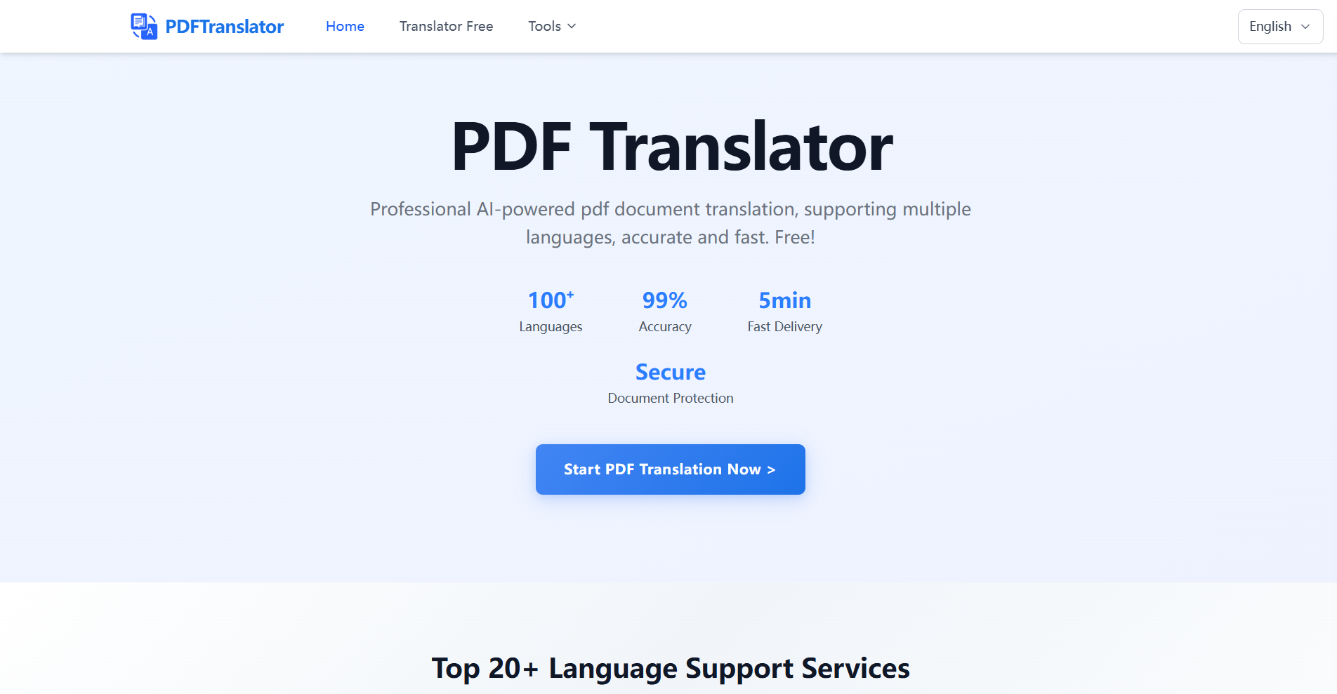 PDF Translator Free - AI-Powered Online PDF Document Translation ...