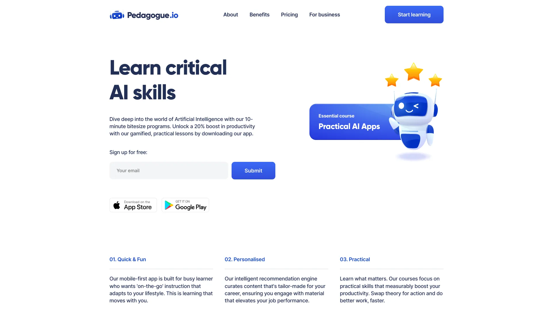 Pedagogue: Revolucionando la Educación con Aprendizaje Impulsado por IA | Creati.ai