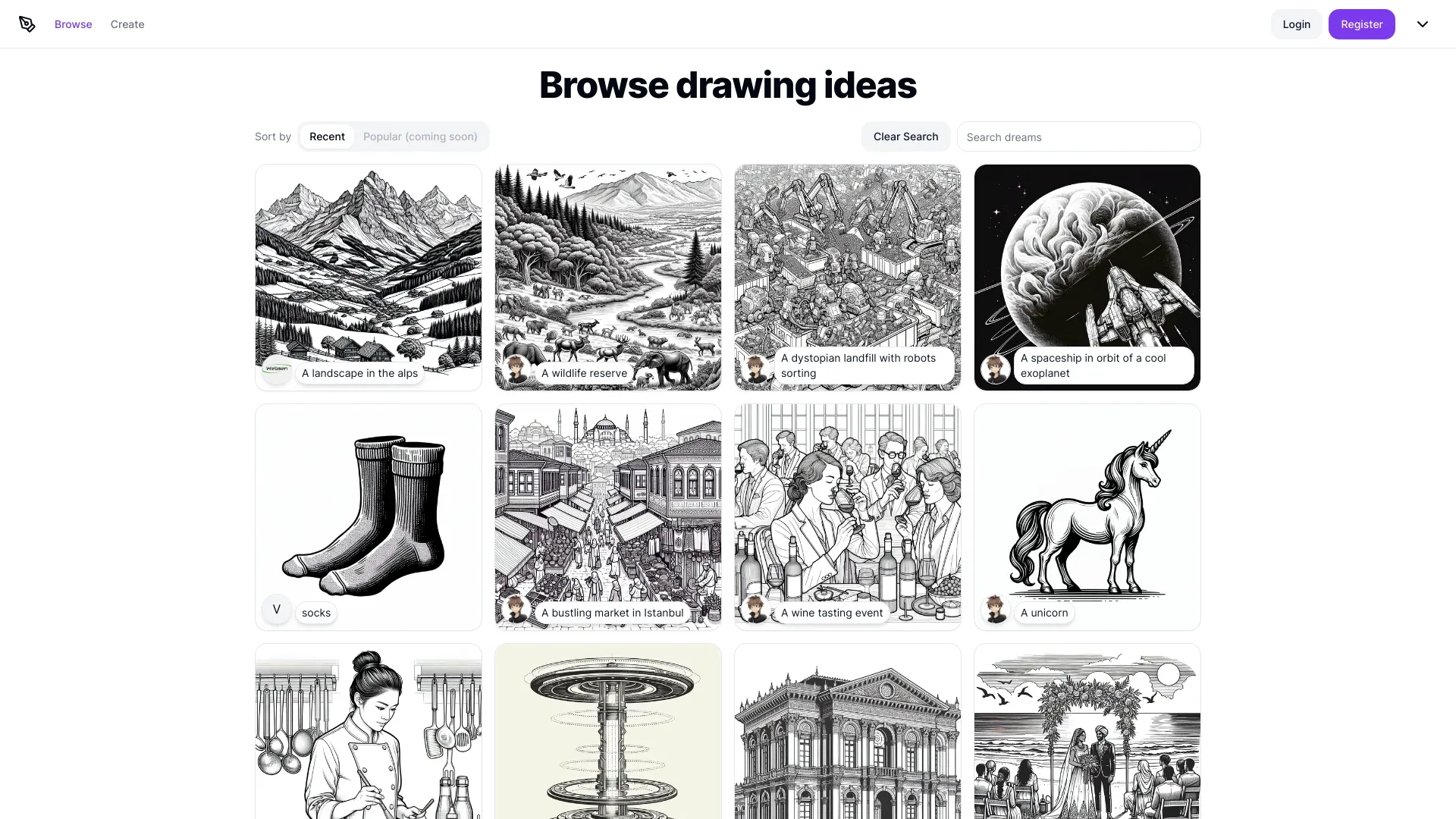 PenDreams: Your Source for Endless Drawing Ideas | Creati.ai