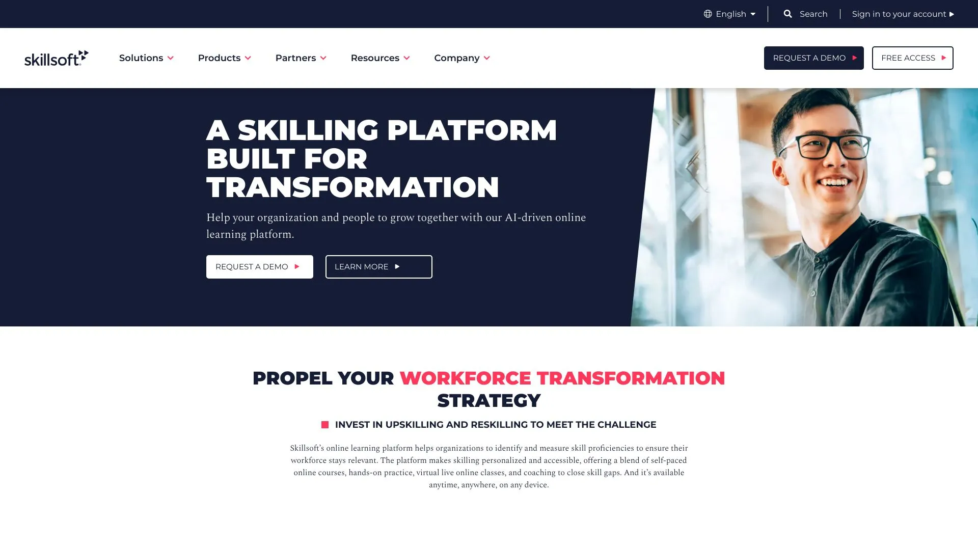 Skillsoft Percipio - Immersive Online Learning Platform | Creati.ai