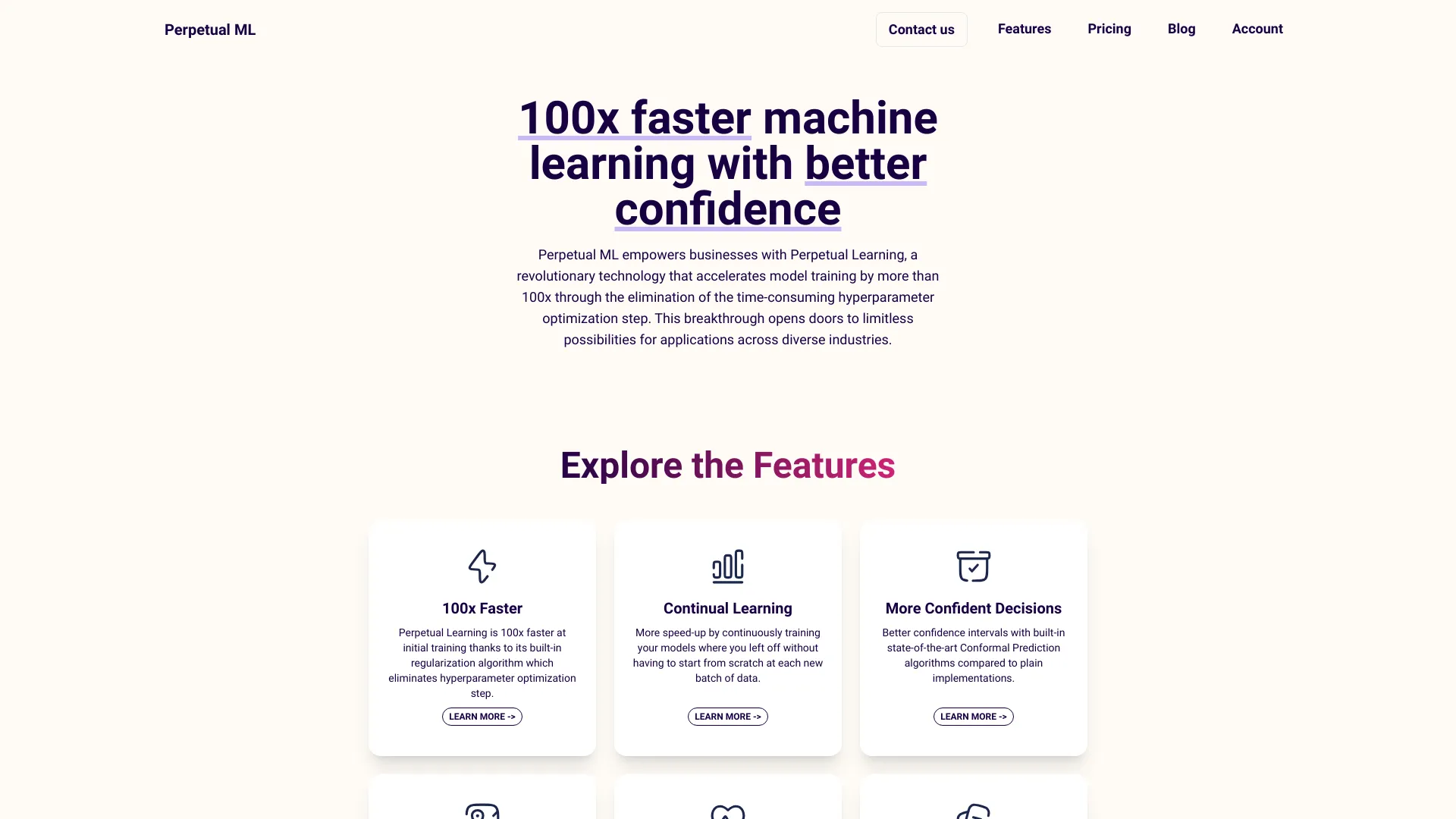Perpetual ML: Accelerate Model Training 100x Faster | Creati.ai