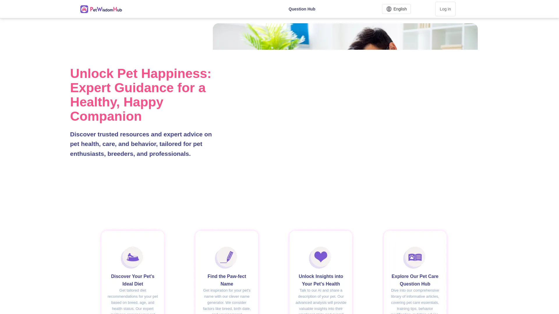 Get Expert Answers for Your Pet Questions | Pet Wisdom Hub | Creati.ai