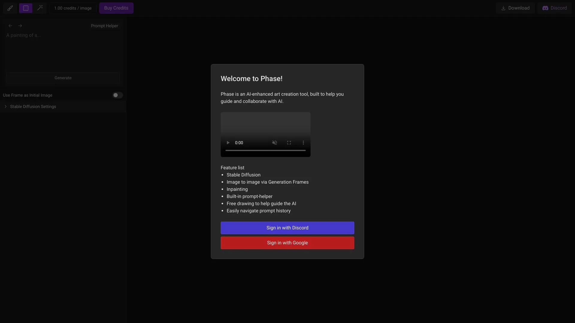 Phase.Art - AI-Enhanced Art Creation Tool | Creati.ai