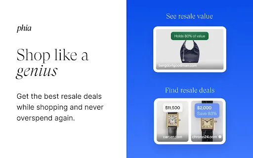 Phia Smart Shopping Chrome Extension For Best Deals Creati Ai