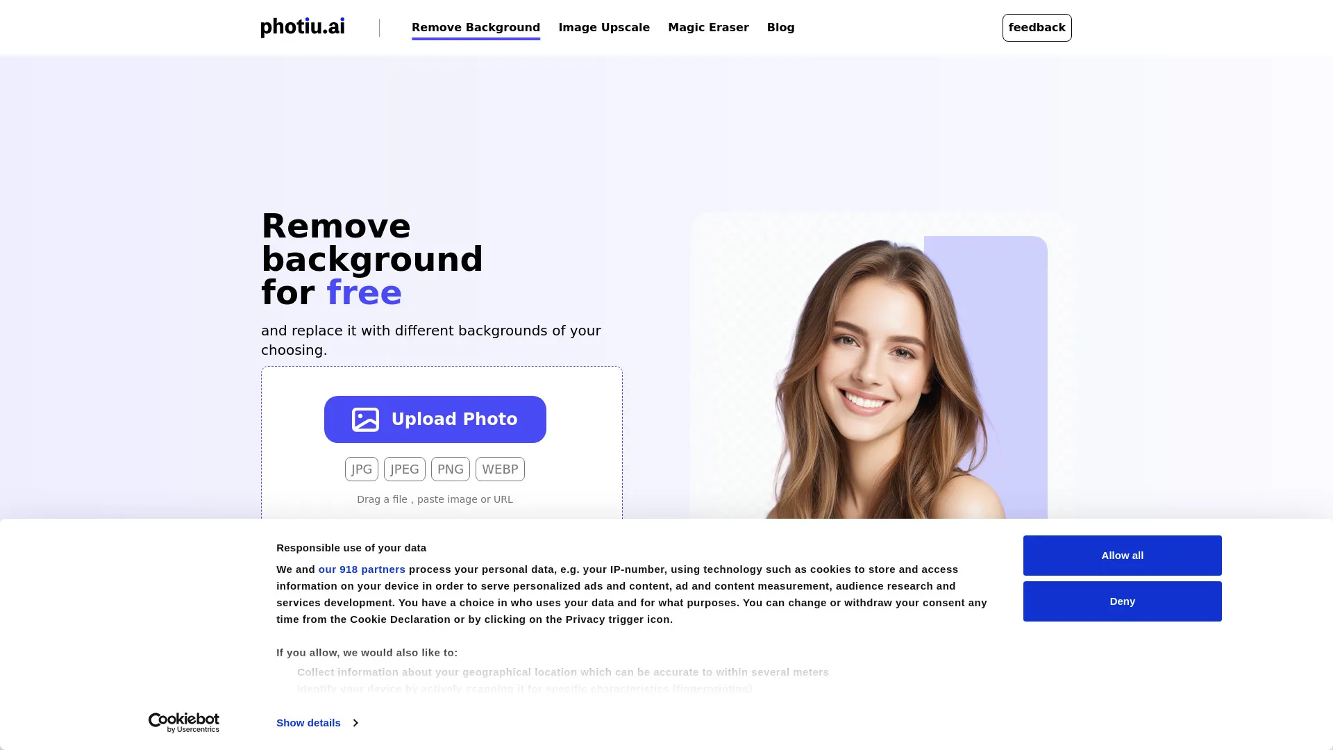 Free AI Background Remover - Instant Photo Editing Online | Creati.ai