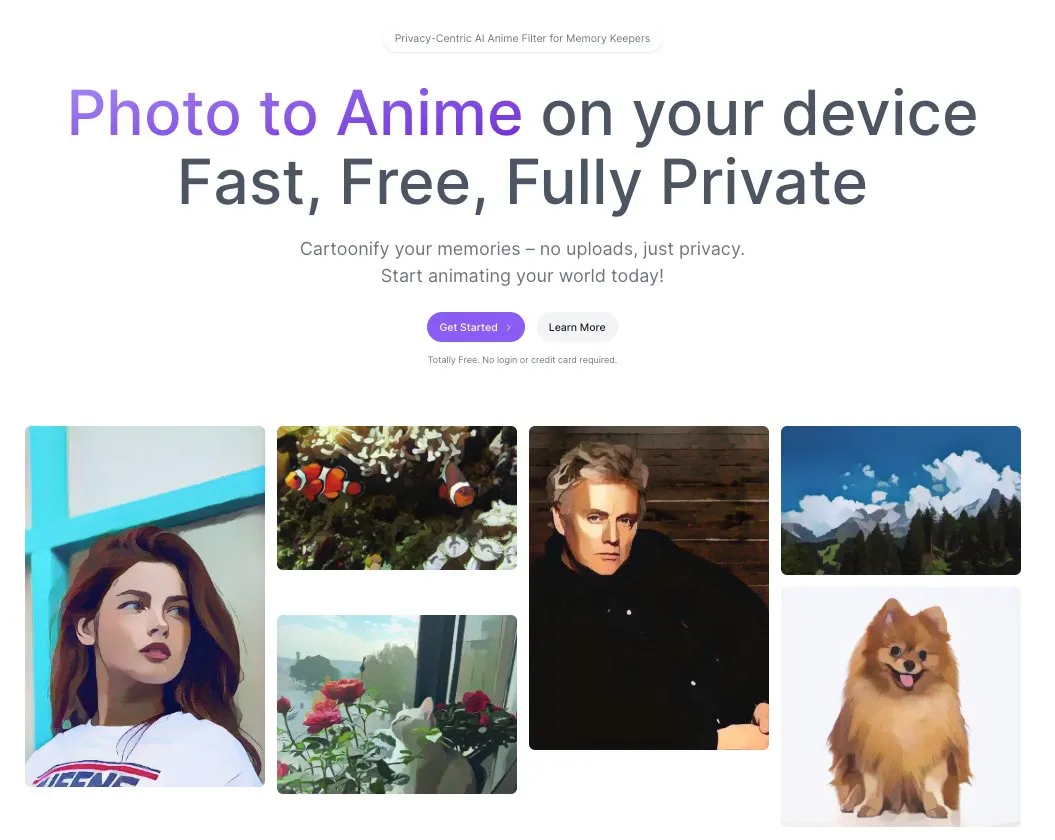 Convierte Fotos a Anime con Photo-to-Anime - Gratis y Fácil | Creati.ai