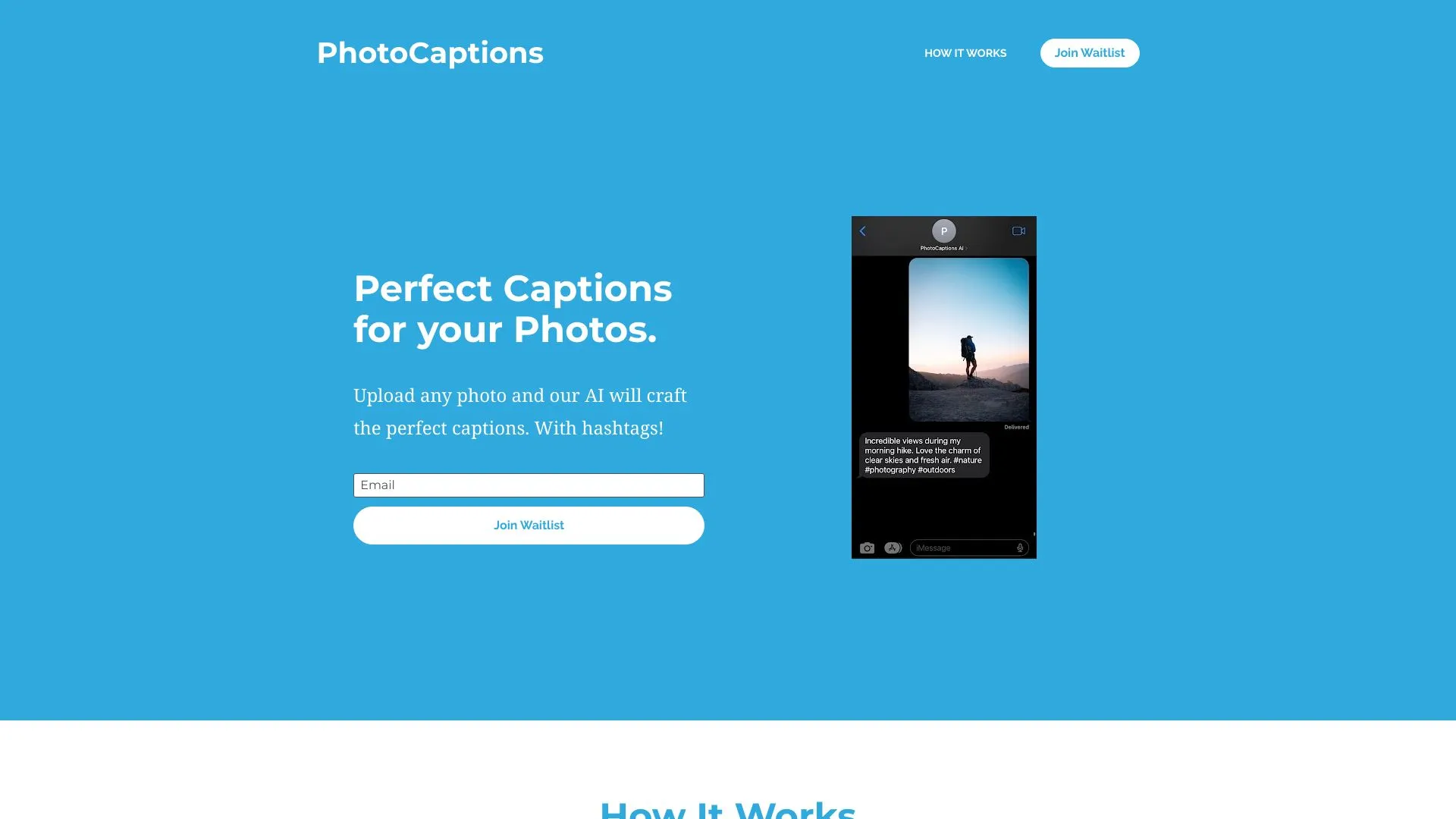 PhotoCaptions - AI Photo Caption Generator | Creati.ai