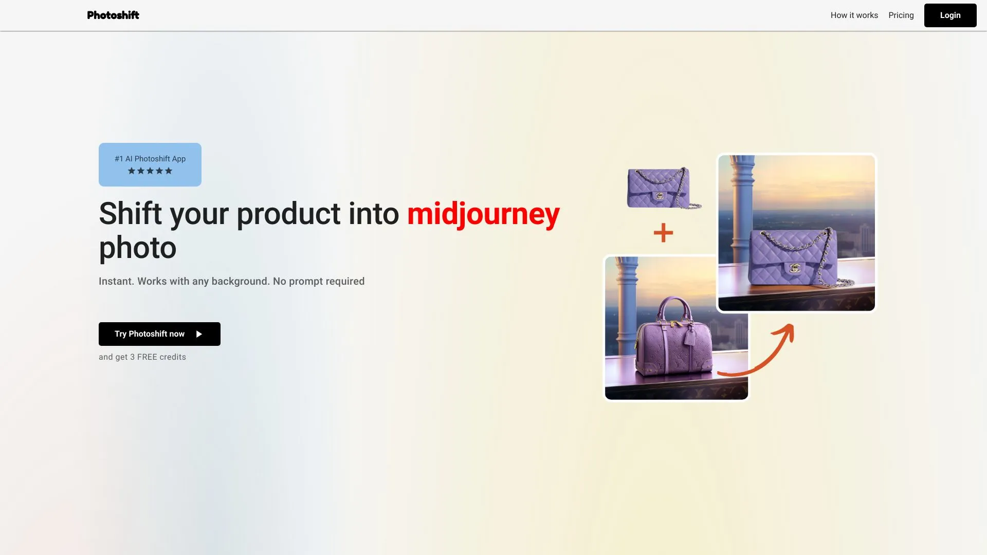 Photoshift - Seamless Product Image Blending | Creati.ai