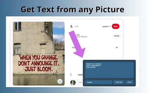 Pic to Text - Extensión OCR Eficiente para Chrome | Creati.ai
