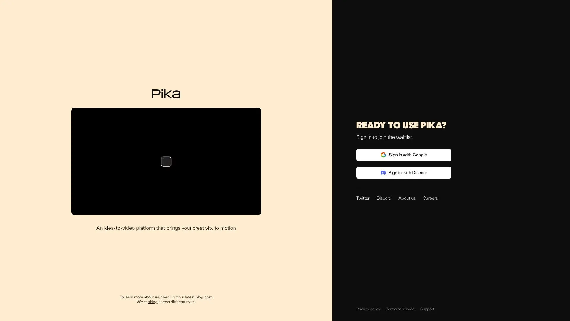 Pika - Convierte tus fotos en videos dinámicos | Creati.ai