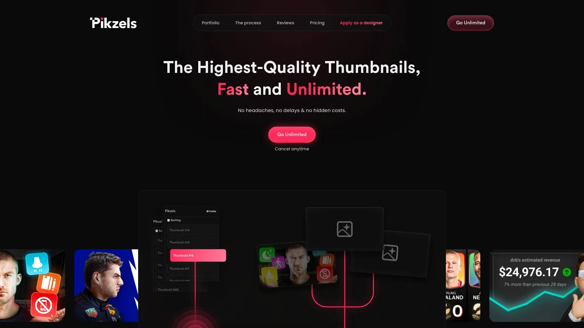 Pikzels: AI-Powered YouTube Thumbnail Generator | Creati.ai