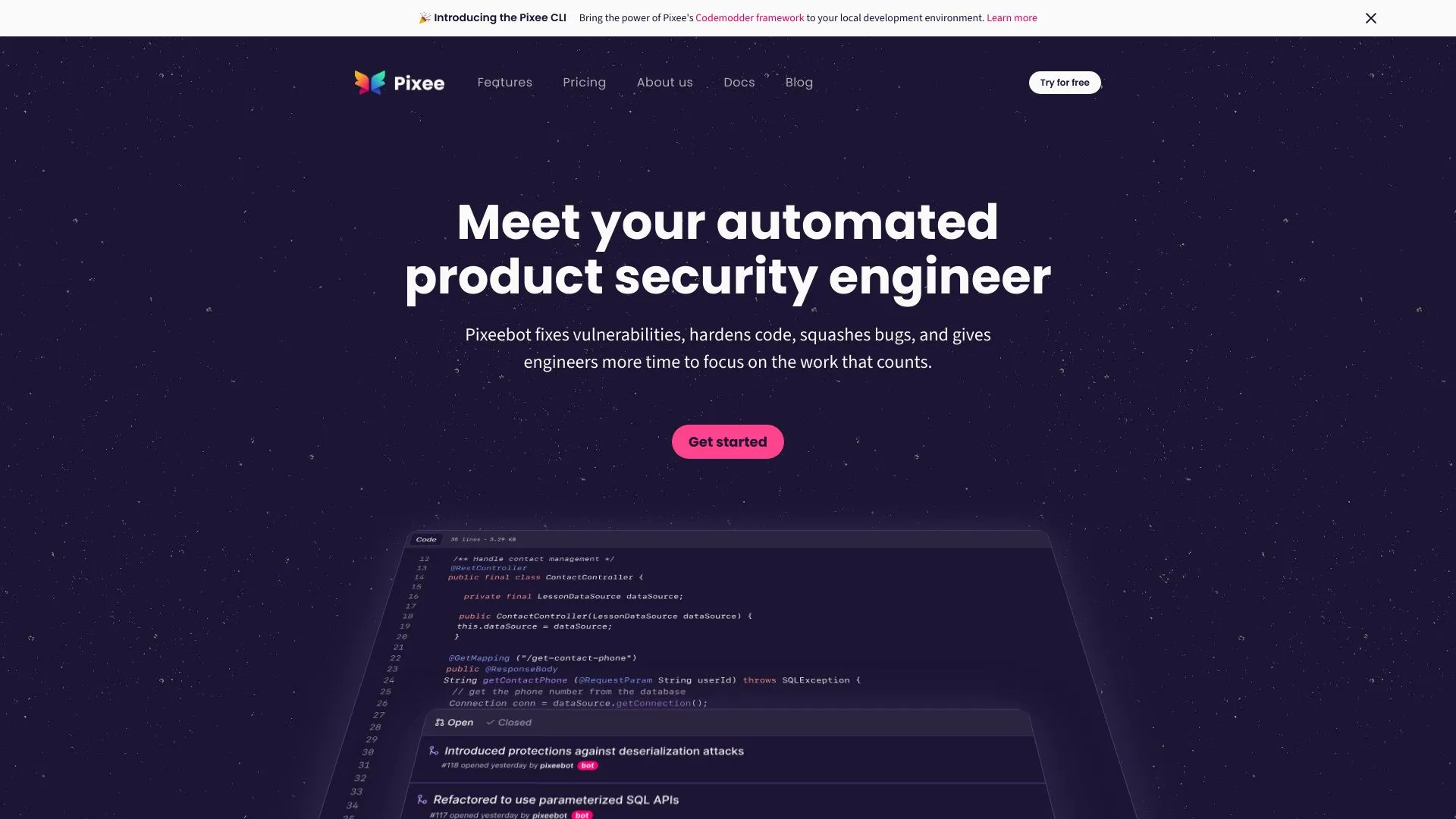 Pixee AI - Automated Code Remediation and Security | Creati.ai
