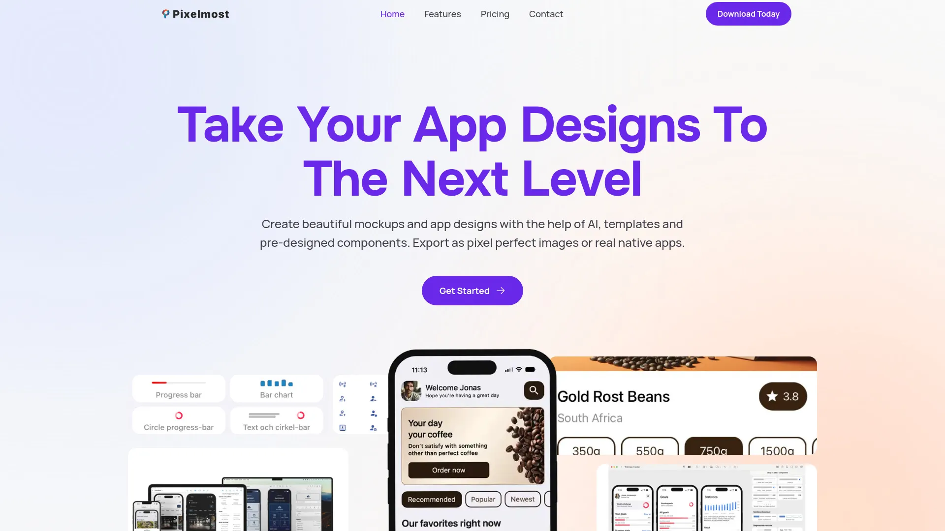 Pixelmost: AI-Assisted App Design Tool | Creati.ai