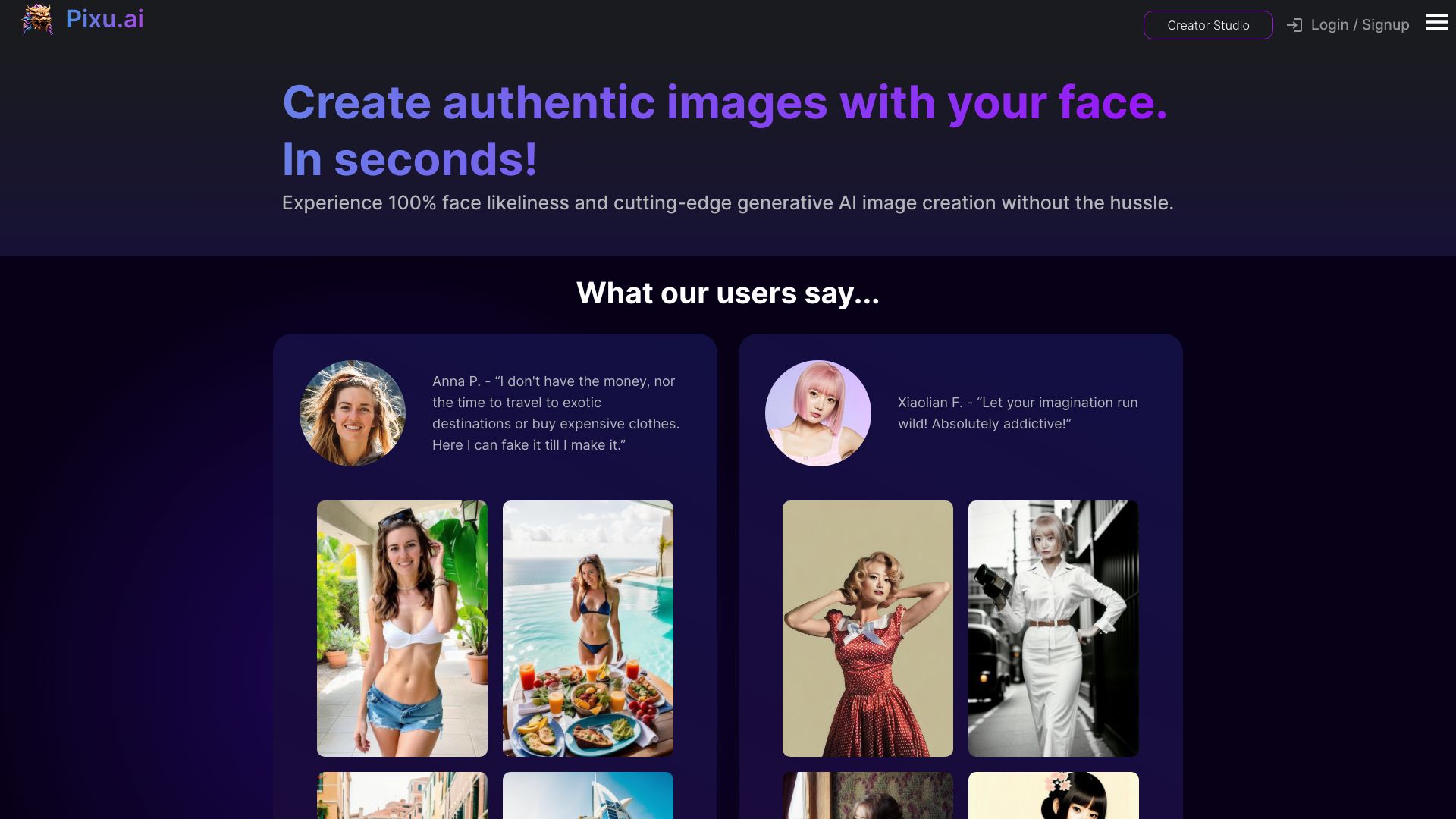 Pixu.ai - AI-Driven Image Creation and Modification Tool | Creati.ai