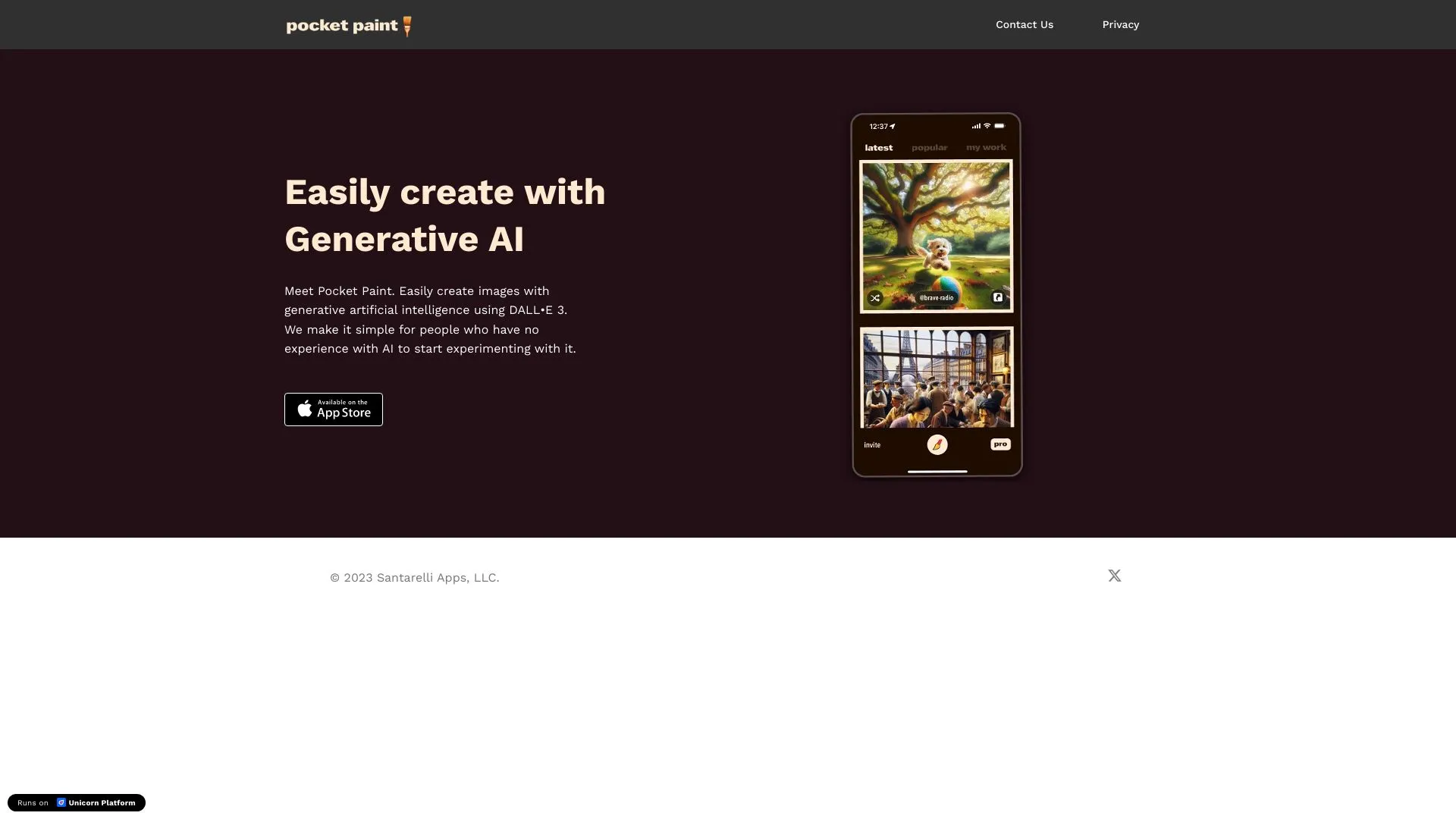 Create Stunning Art with Pocket Paint AI | Creati.ai