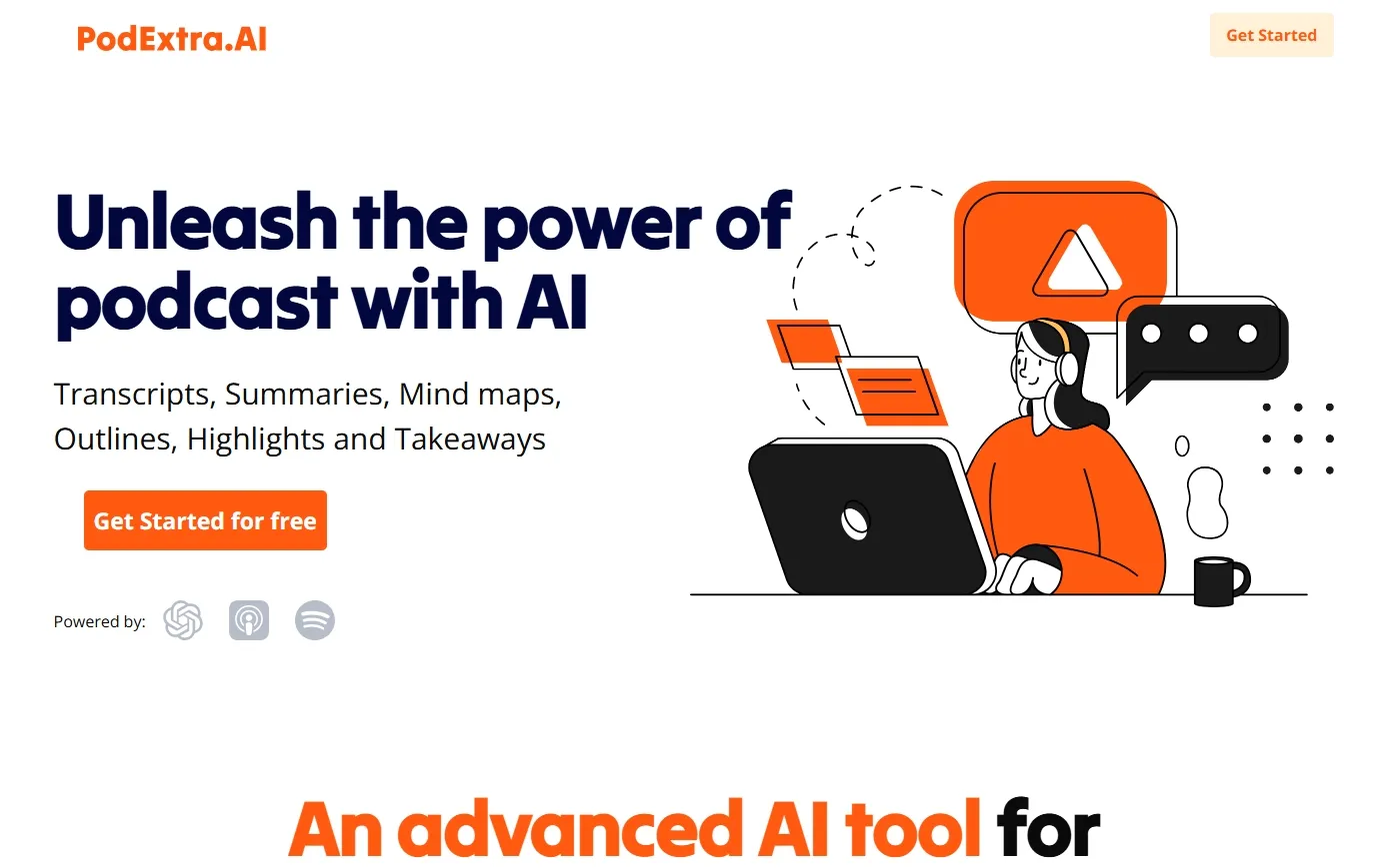 PodExtra AI: Advanced Podcast Tool with AI Transcripts & Summaries ...