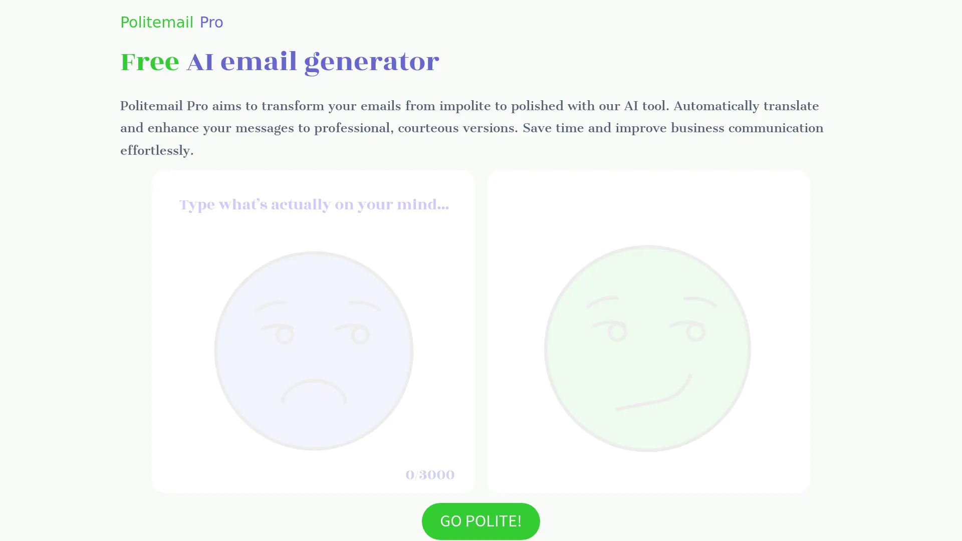 Politemail Pro: Enhance Your Email Communication | Creati.ai