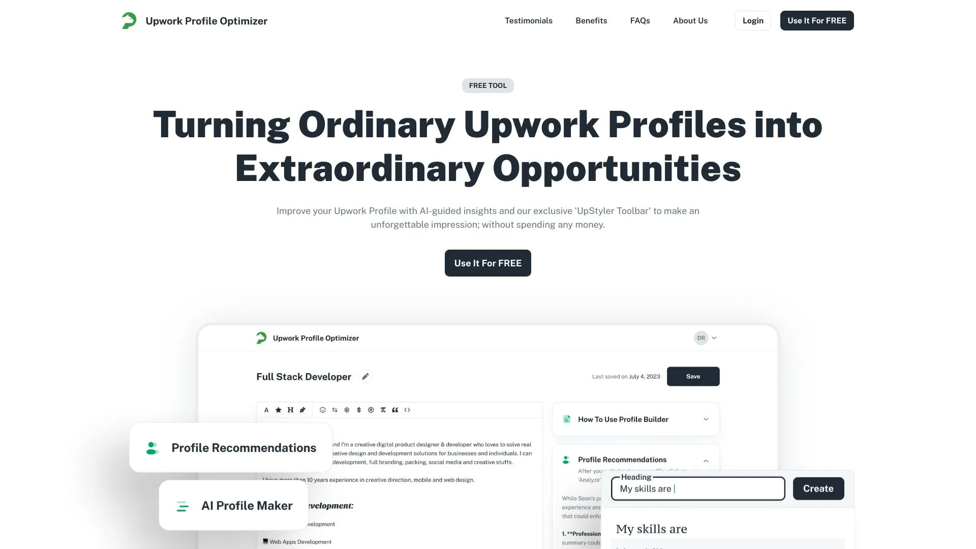 PouncerAI: Optimize Your Upwork Freelancing Success | Creati.ai