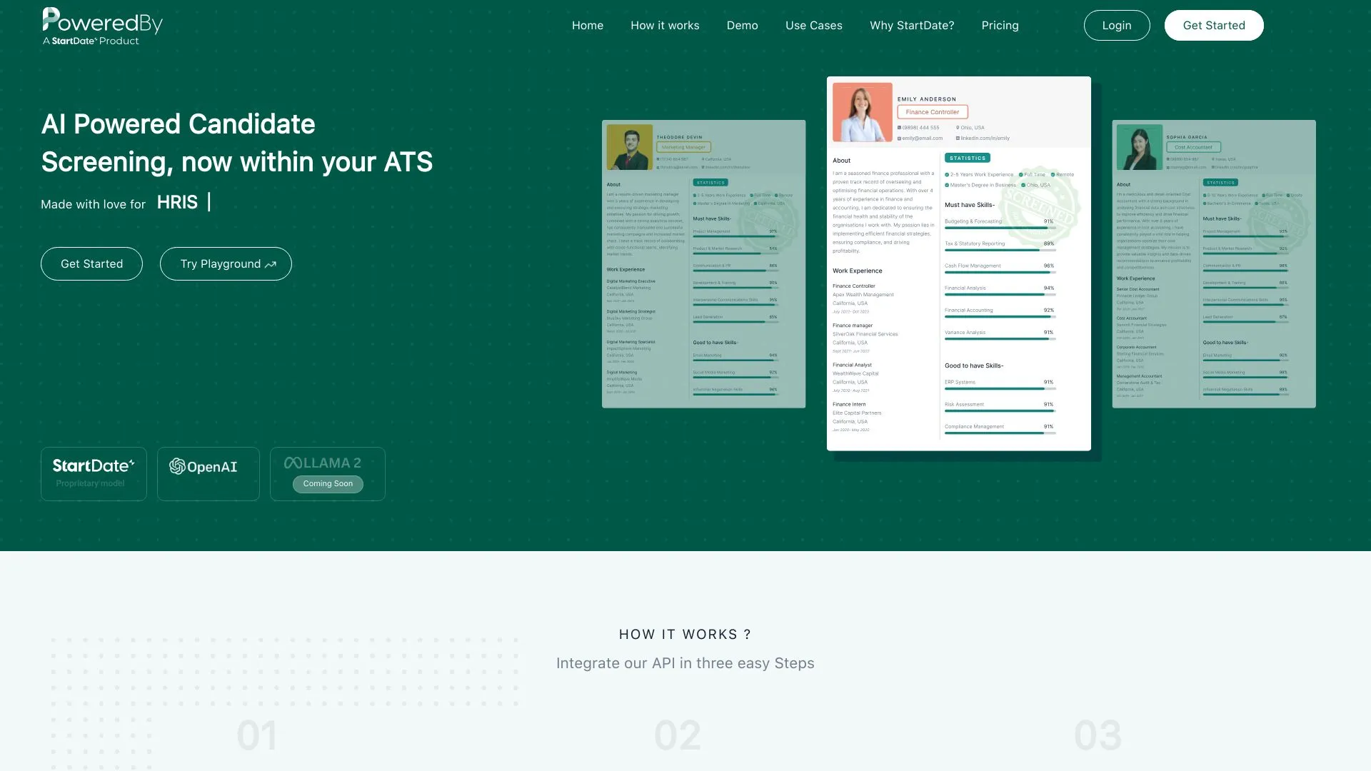 StartDate: AI-Powered Candidate Screening & Hiring | Creati.ai