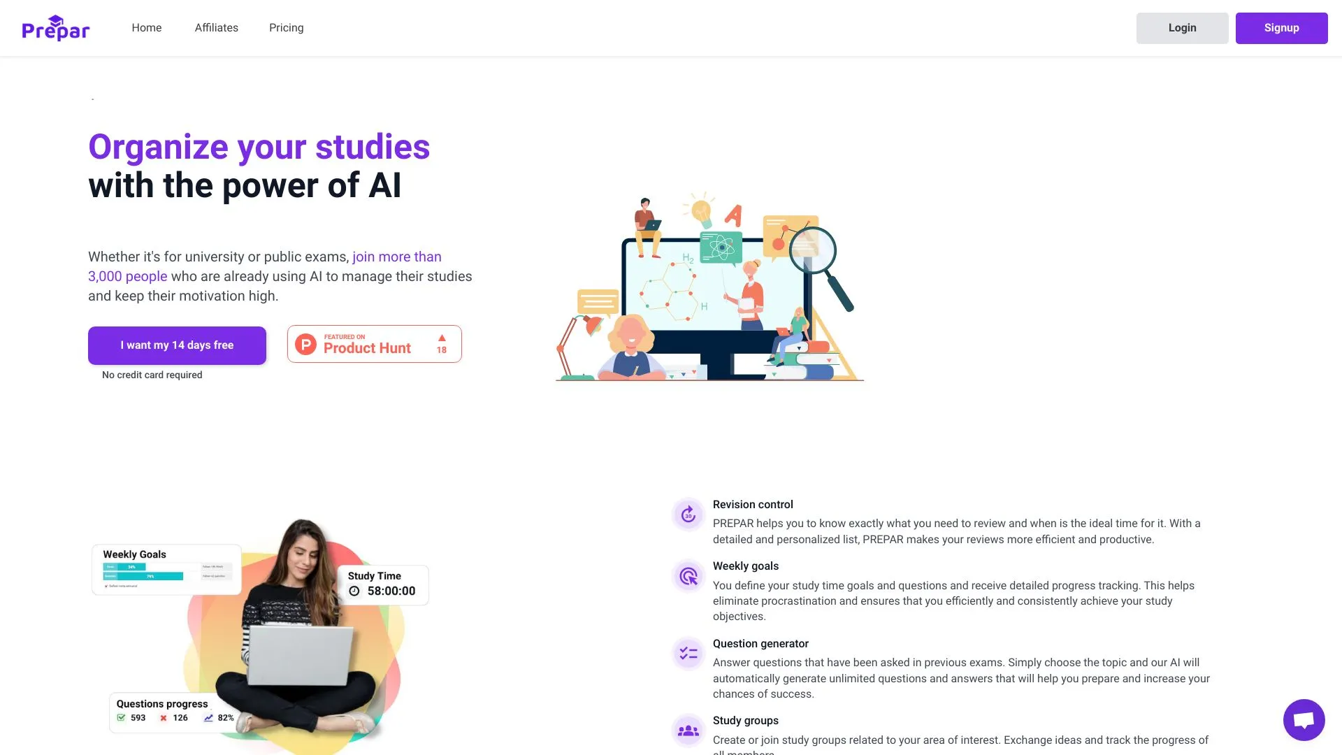 Prepar: AI-powered Study and Workflow Management | Creati.ai