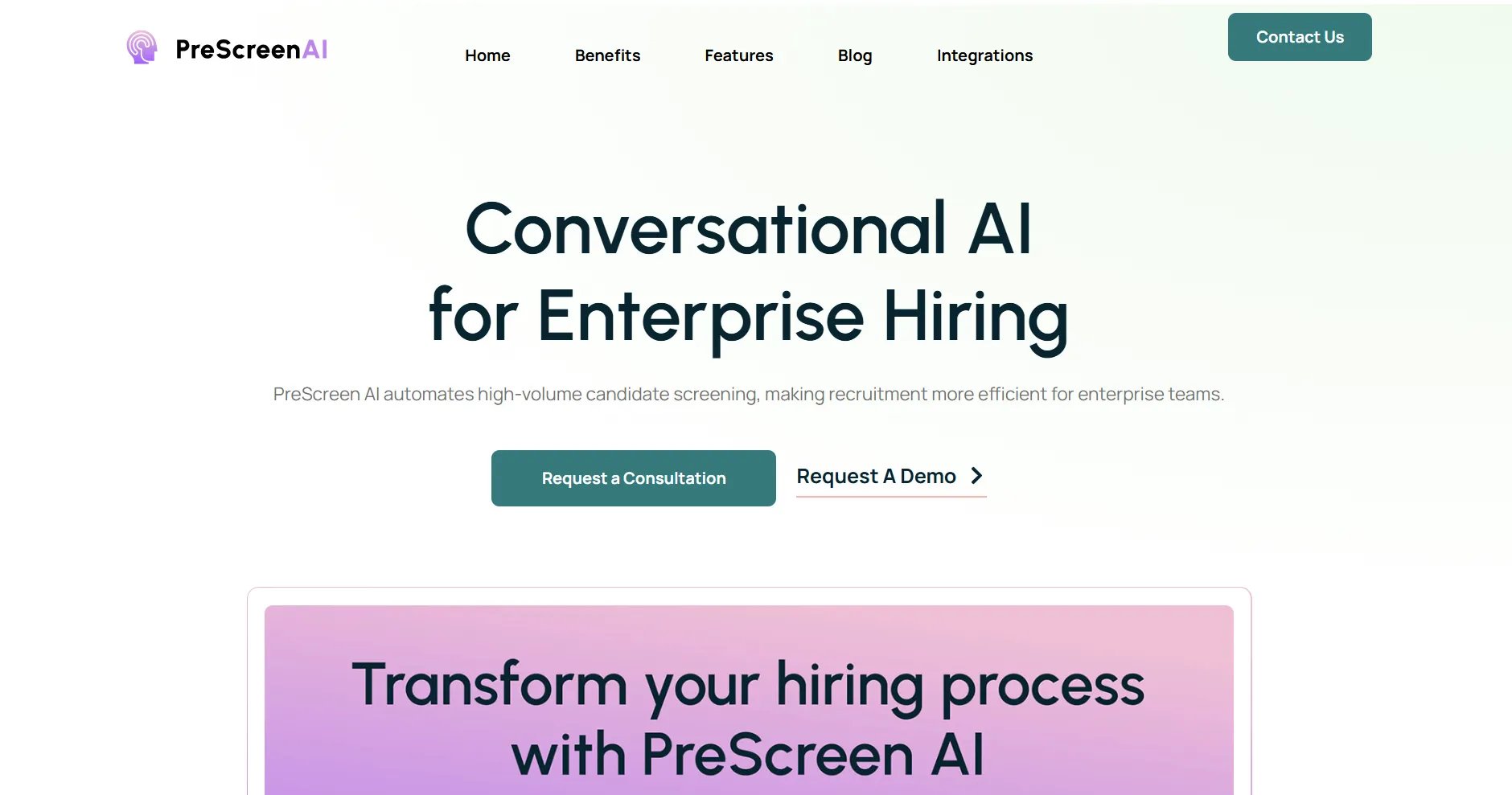 PreScreen AI: Automate Your Candidate Screening Process | Creati.ai