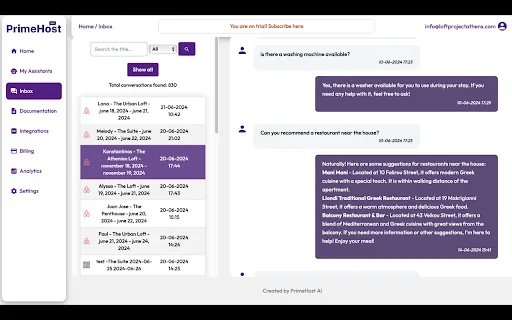 PrimeHost AI Web Extension - Elevate Guest Communication | Creati.ai