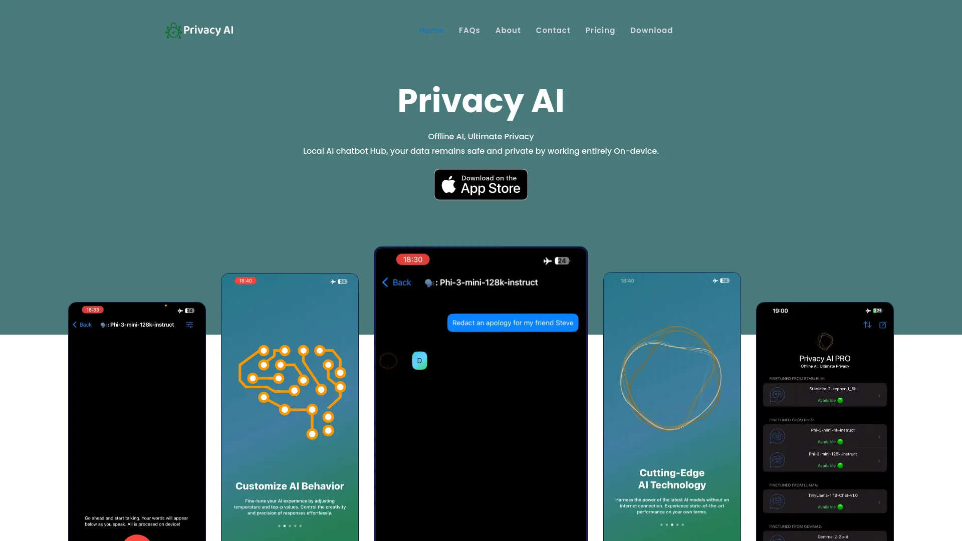 Privacy AI: Secure Offline AI Chatbot | Creati.ai