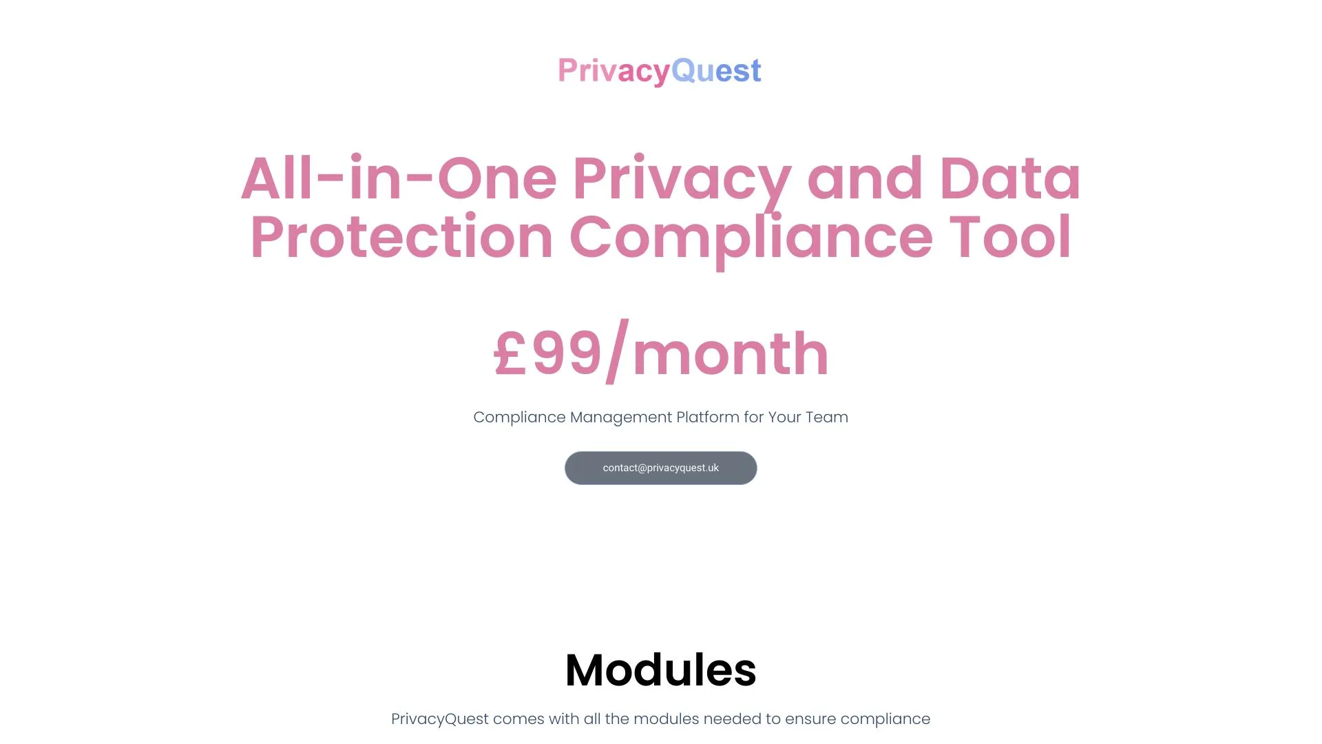 PrivacyQuest - Complete Privacy Compliance Management | Creati.ai