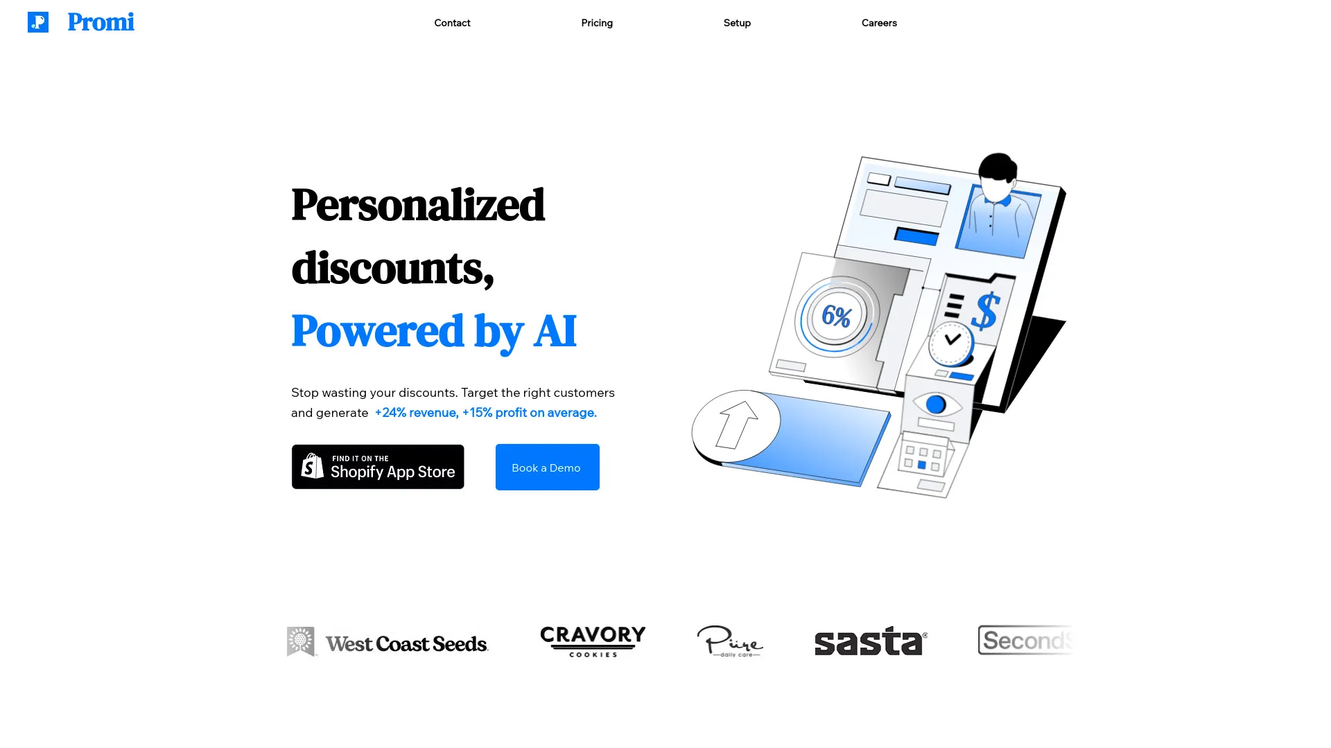 전자상거래를 위한 AI 기반 맞춤형 할인 – Promi | Creati.ai