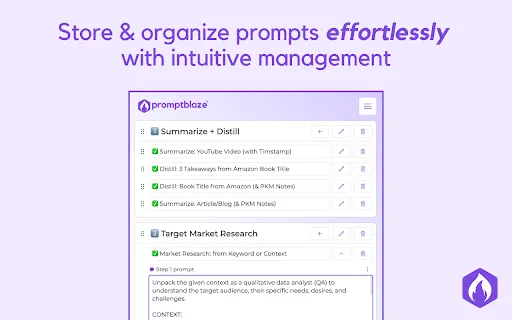 Prompt Blaze - Simplify and Automate AI Tasks | Creati.ai
