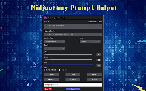 Prompt Tool - Your Guide to Midjourney Prompts | Creati.ai