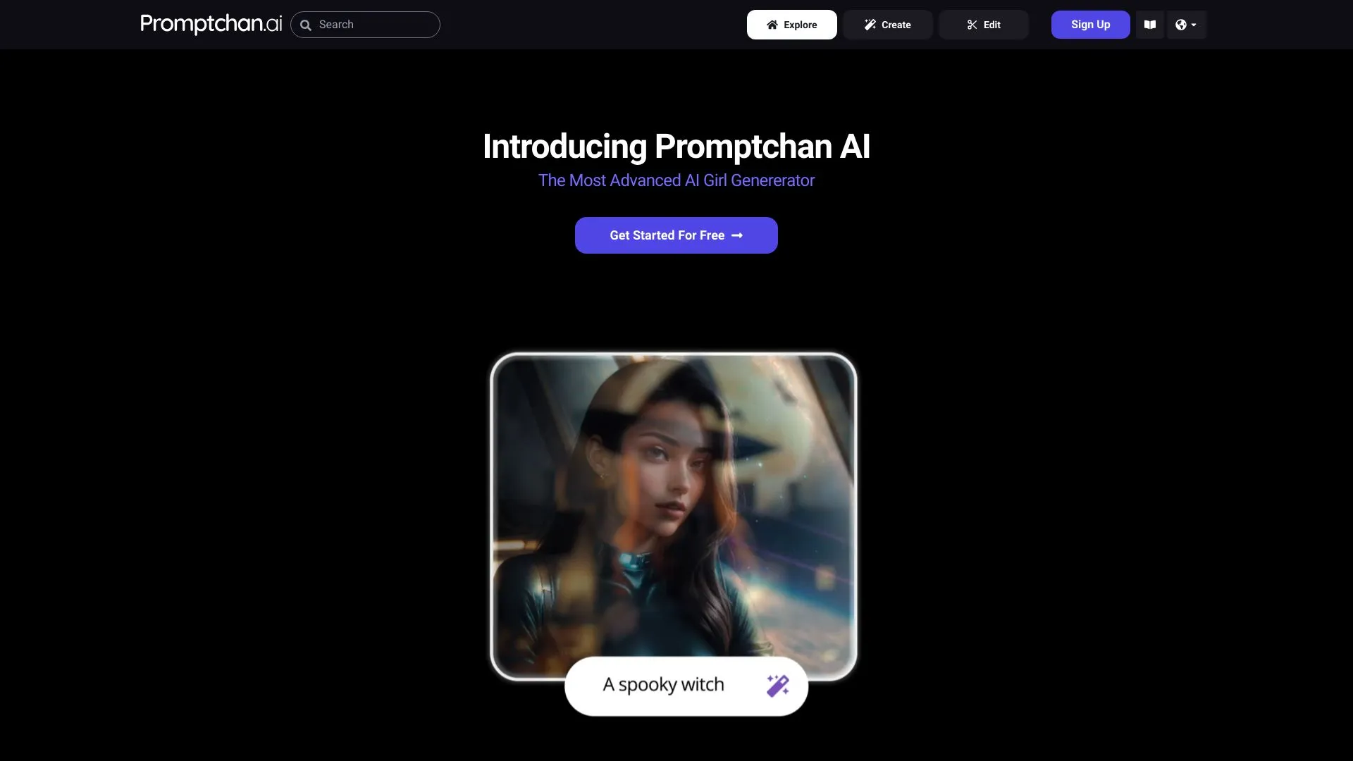 Promptchan AI: Advanced AI-Generated Digital Art | Creati.ai