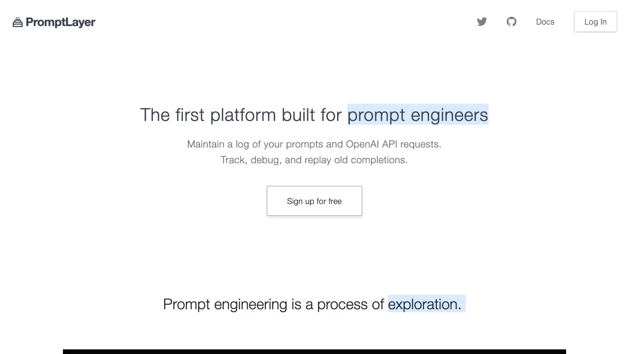 PromptLayer – Advanced Platform for Prompt Engineering | Creati.ai