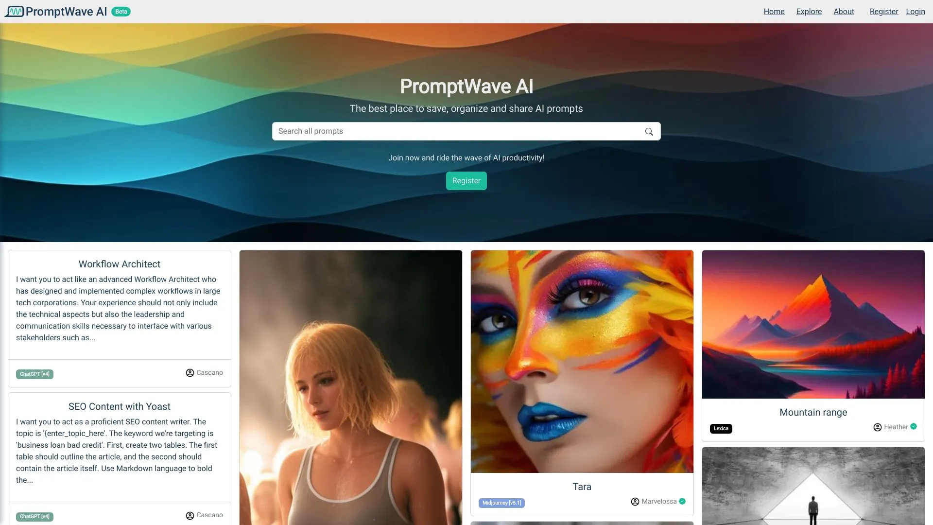 PromptWave AI - Save, Organize, and Share AI Prompts Effortlessly ...