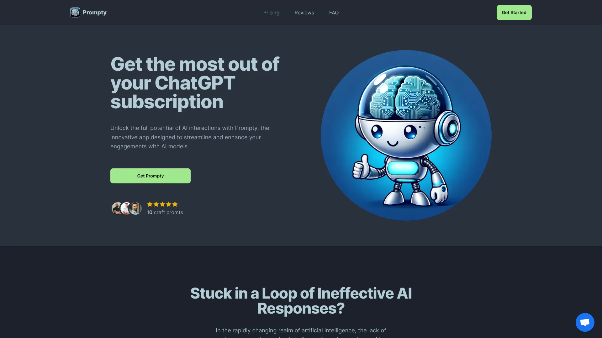 Prompty - Revolutionize Your AI Interaction Experience | Creati.ai